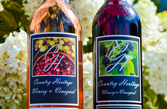 Country Heritage Winery Tasting Room - Brown County Indiana